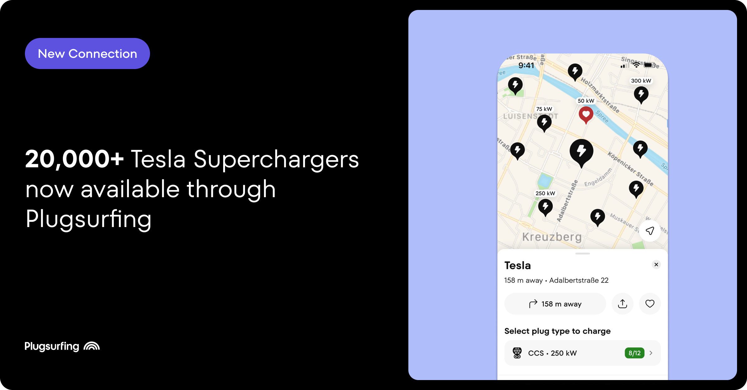 Plan your route & charging stops with Plugsurfing - Plugsurfing